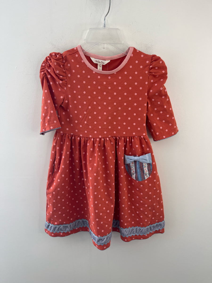 Girls Size 6 Girls Red Matilda Jane Dress – AdorableOnline